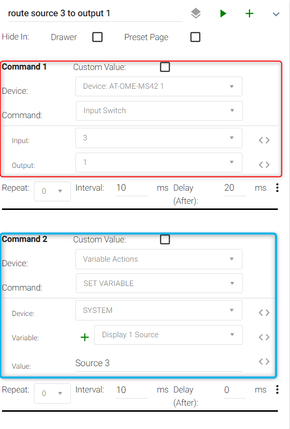 Velocity - CUI - Video matrix with drag and drop tutorial – Atlona Help ...