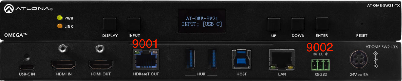 General - Control System programming - TCP port 9001+ (TCP Proxy ...